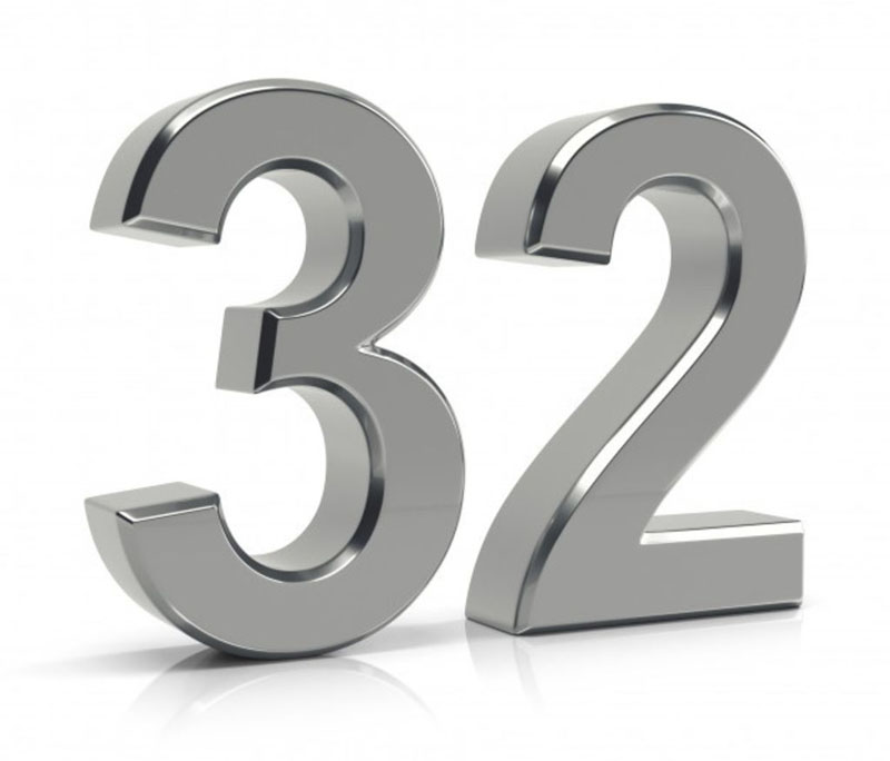 Número 32: quais são os seus significados? - Os Números