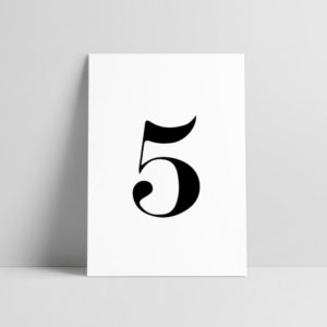 Número 5: significados e influências na Numerologia