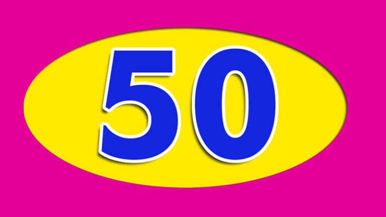 Número 50: significados e influências na Numerologia